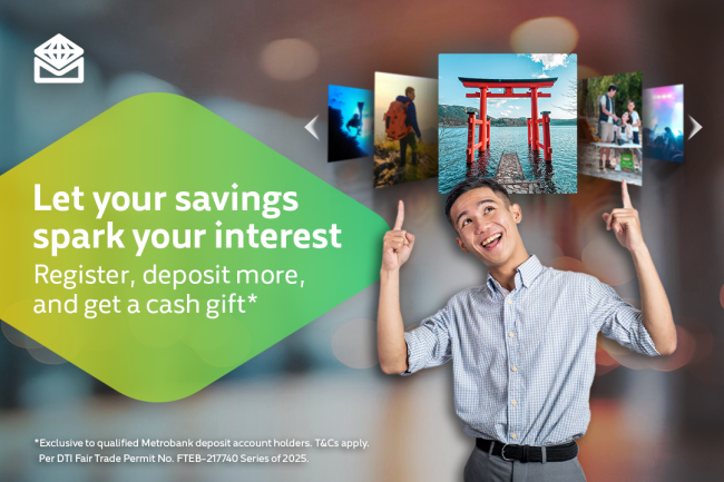 Top up your account, to fund your interest: Earn up to PHP 10,000 when ...