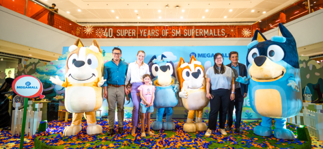 Explore Bluey Mega Playtime at SM Megamall This August