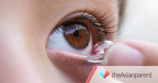 Contact lens problems: Damange to our eyes - Singapore parents