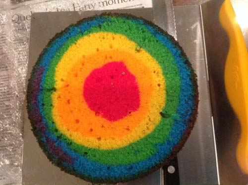 Rainbow cake recipe for the birthday kid - Singapore mum shares