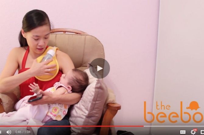 The Beebo: The Bottle Feeding Aid To Help Your Little One Drink Easily