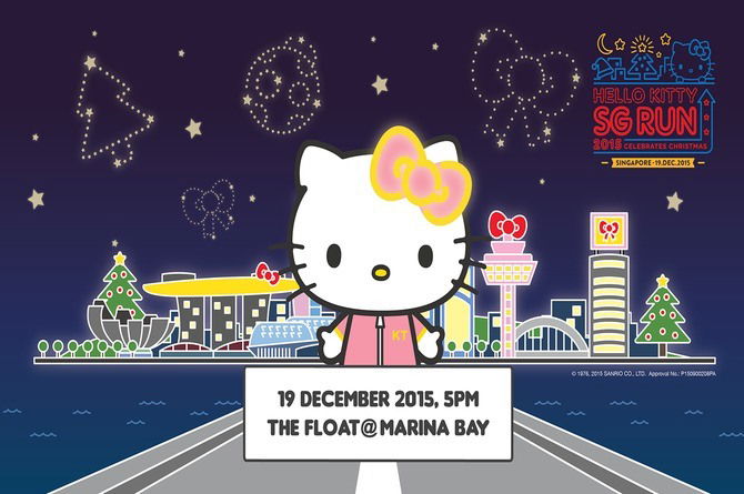HELLO Kitty fun run 2015, run with your family this December