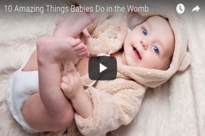 Baby Yawning In Womb