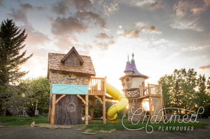 Dad Builds Playhouses So Incredible You'll Have To See To Believe
