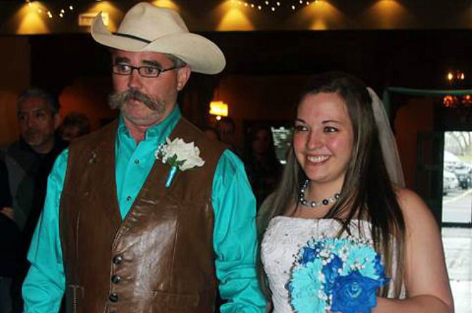 Nothing Could Keep This Dad From Walking His Daughter Down Aisle