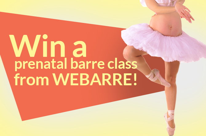 Win A Pass To WeBarre's Pre-Natal Class: Here's How