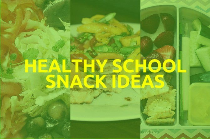 Infographic: Healthy School Snack Ideas That You Can Make At Home