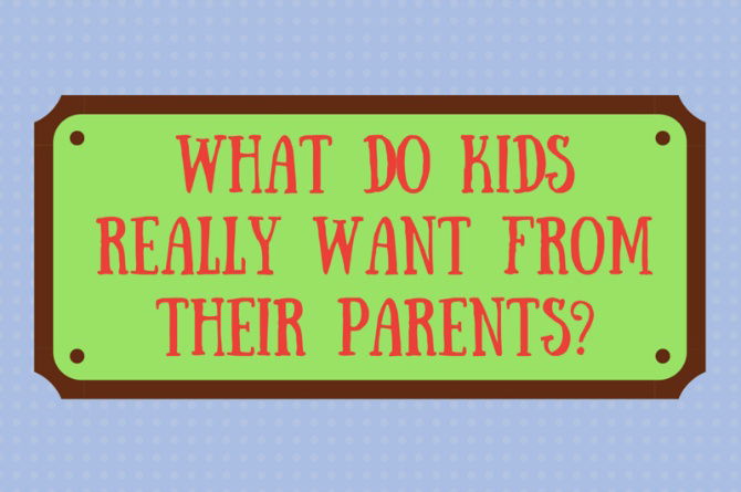 Infographic: What Children Really Want From Their Parents