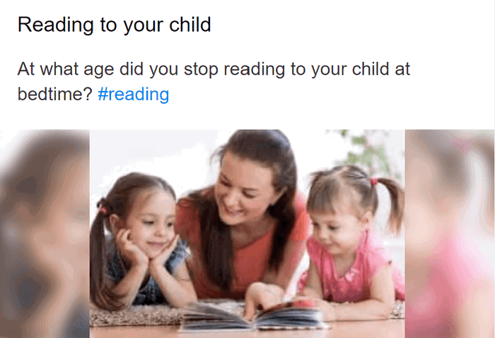 "When Should You Stop Reading Aloud To Your Child?"