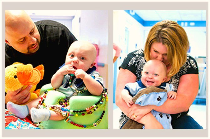 Baby Born With Two Types Of Cancers Inspires Other Patients To Go On!