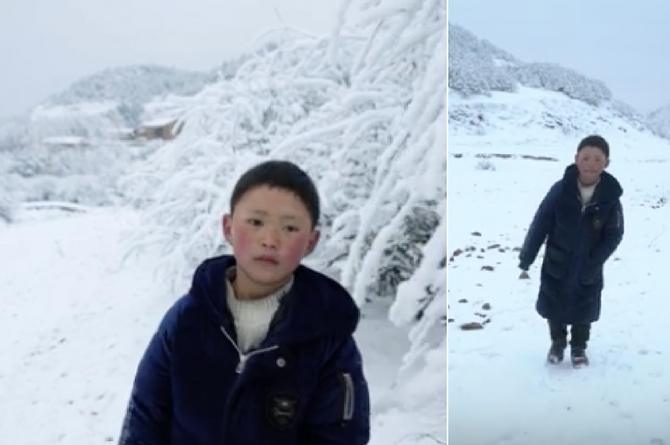 Snowflake Boy's Chinese New Year Wish Is Heartbreaking
