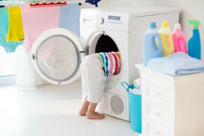 Laundry Room Hazards: Machines, Chemicals And Other Precautions
