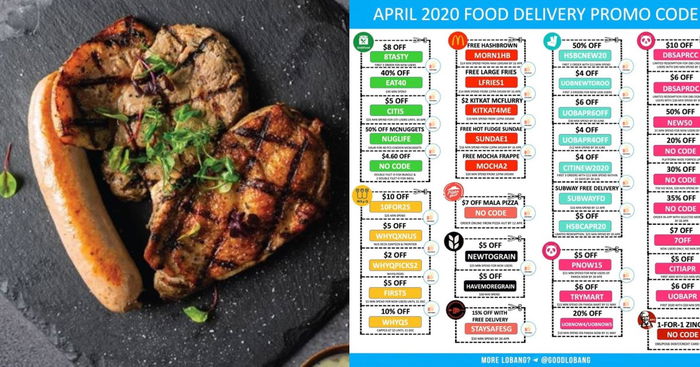 Food Delivery Promo Codes: 1-for-1 Bento & Other Deals This Week