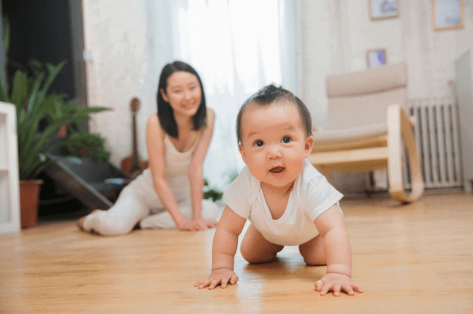 Compass One Hosts AR Baby Crawling Contest on Instagram