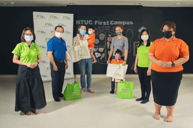 NTUC First Campus Launches S$350,000 Food And Nutrition Programme