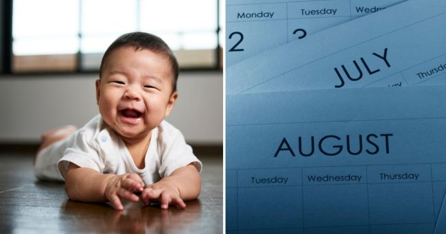 Babies Born In 7th July To 6th August Characteristics