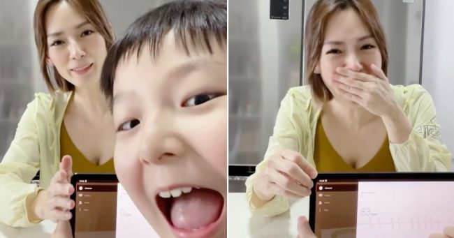 Jacelyn Tay Instagram Post Has Her Take A 'Lie Detector' Test With Son