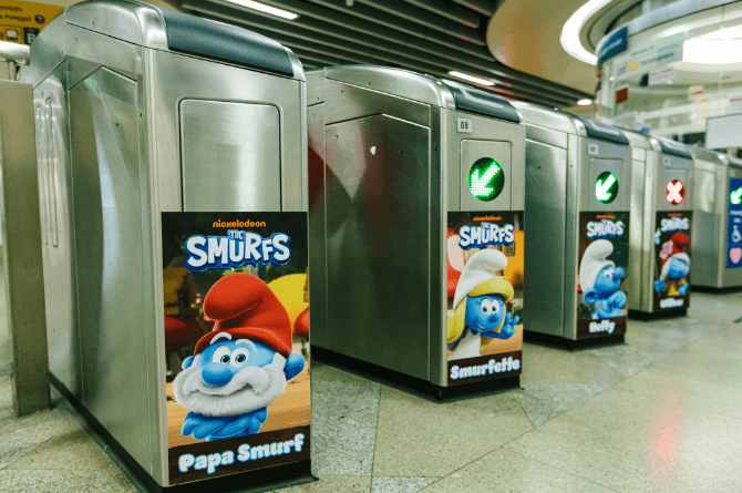 Nickelodeon: Hop On The North East Line For Some Smurfy Adventures