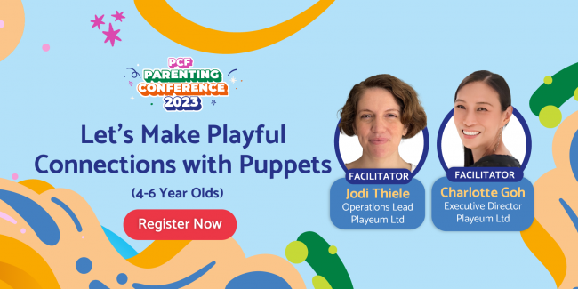 Let’s Make Playful Connections with Puppets (4 – 6 years)
