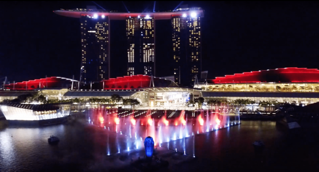 Spectra Light Show at Marina Bay Sands: A Symphony of Light, Water, and ...