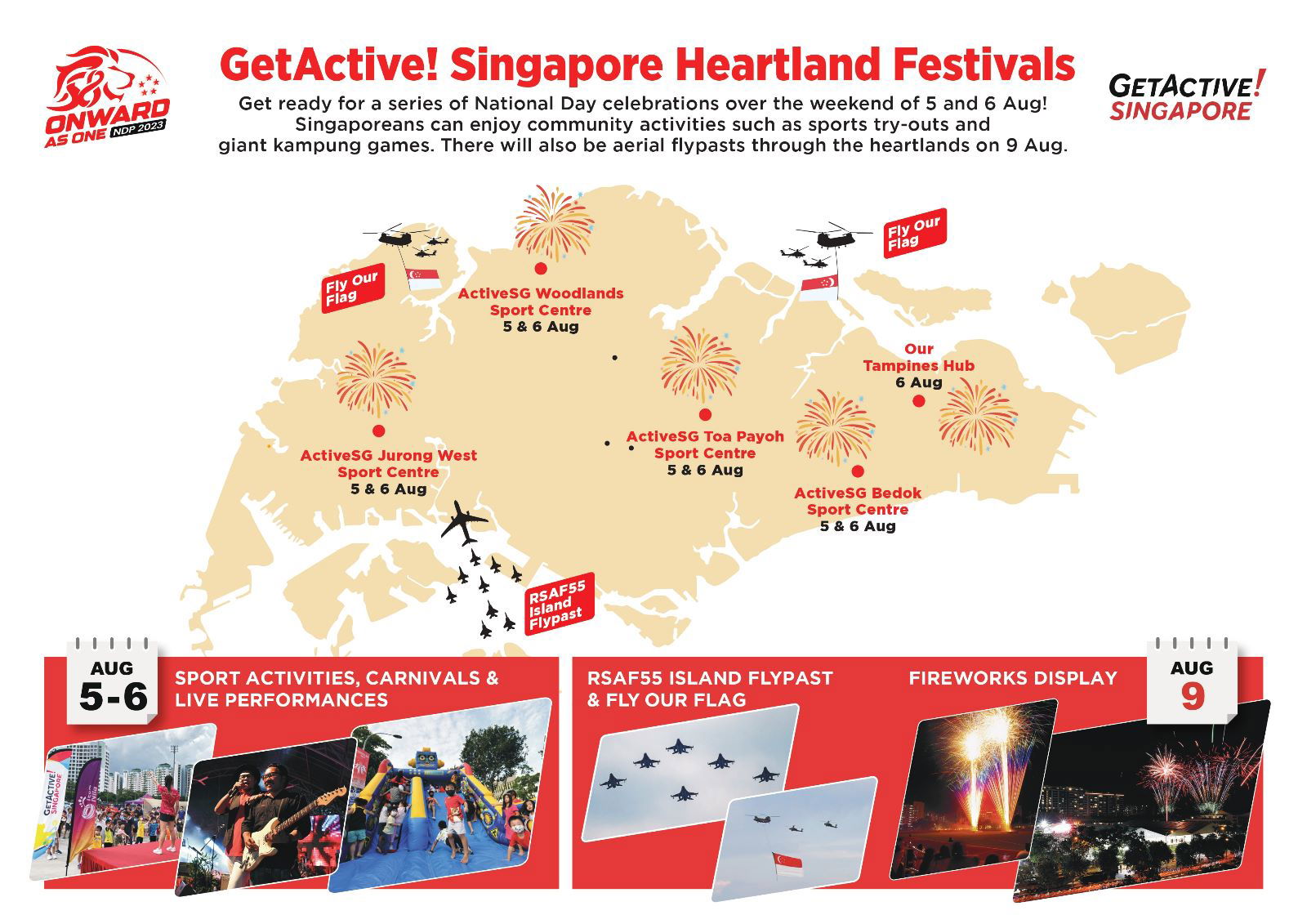 Catch NDP Fireworks in the Heartlands: 5 Must-Visit Locations on Aug. 9
