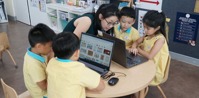 Digital Literacy for Children at Little Skool-House Preschools