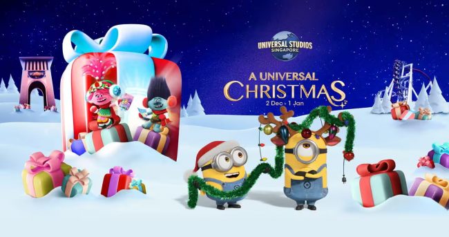 Unwrapping the Magic: A Universal Christmas at Universal Studios Singapore!