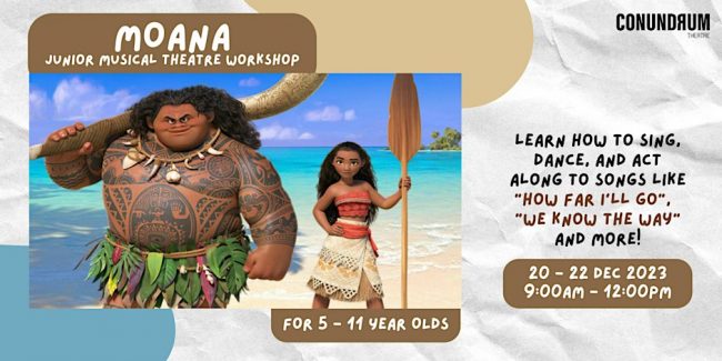 Unleash Your Child's Creativity with Moana: A Musical Theatre Holiday ...