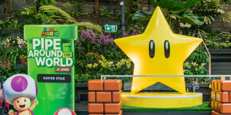 Super Mario Jewel Changi: Festive Fun and Exclusive Merchandise Await!