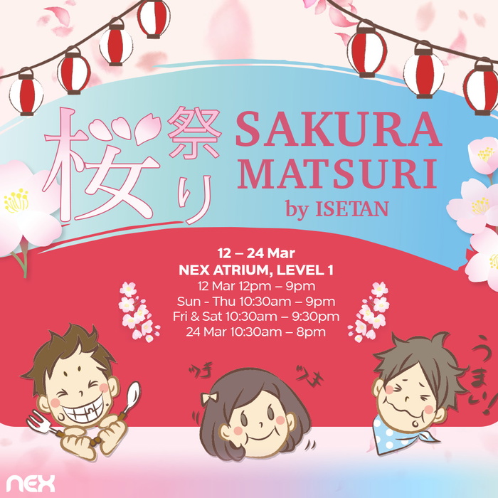 Embrace the Flavours of Spring: The Sakura Matsuri Fair at NEX