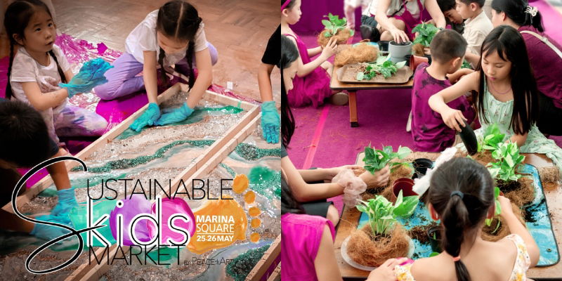Kick Off the School Holidays with Singapore's First Sustainable Kids Market
