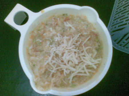 Manis Gurih Nasi Tim Ayam Tempe Untuk MPASI Si Kecil