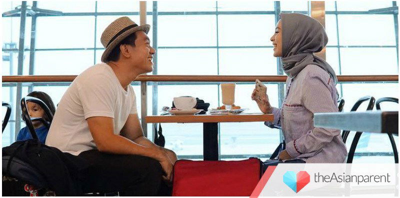 Merayu istri dengan gombalan receh, Melki sukses bikin istri tersipu