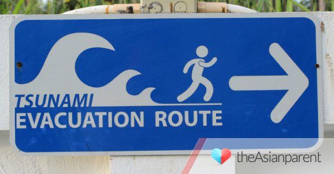 Menyelamatkan diri saat tsunami, tips yang Parents perlu ketahui