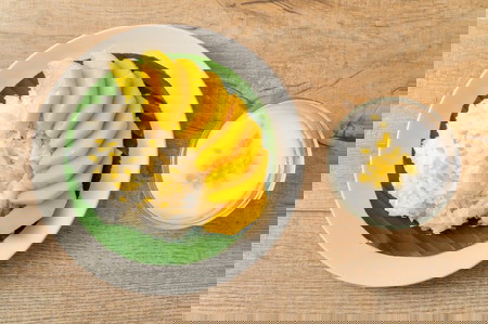 Resep mango sticky rice untuk keluarga, praktis dan mudah dibuat!