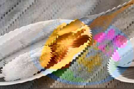 Resep mango sticky rice untuk keluarga, praktis dan mudah dibuat!