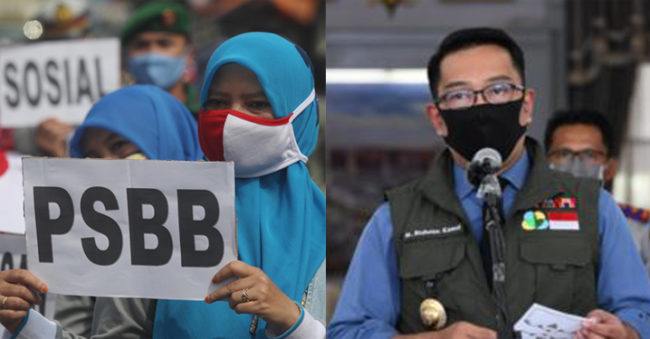 PSBB kota Bandung dan sekitarnya mulai 22 April ini aturan yang berlaku
