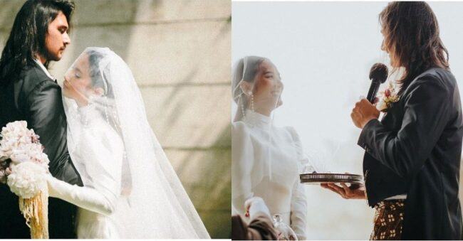 13 Foto Pernikahan Tara Basro dengan Daniel Adnan, Anggun dan Sakral!