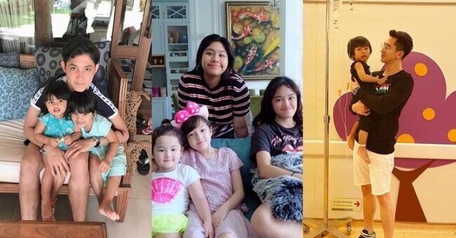 7 Potret Anak Artis Kompak dengan Saudara Tiri, Siapa Saja?