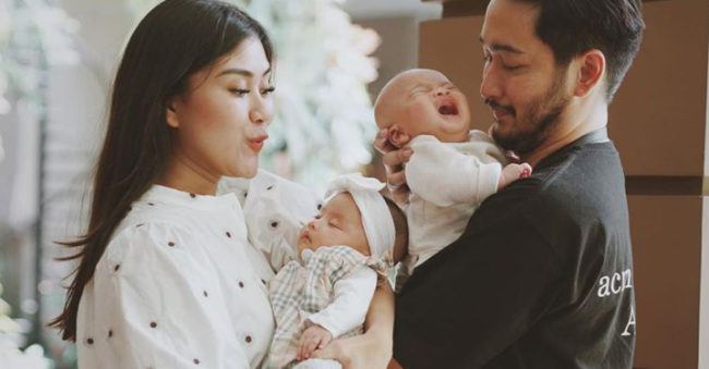 Punya Anak Kembar, Syahnaz Sadiqah dan Jeje Mau Tambah Anak