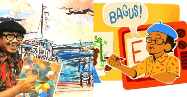 7 Fakta Tino Sidin yang Muncul di Laman Depan Google Saat Hari Guru