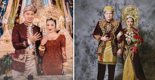 9 Artis Menikah dengan Adat Minang, Elegan dan Memesona