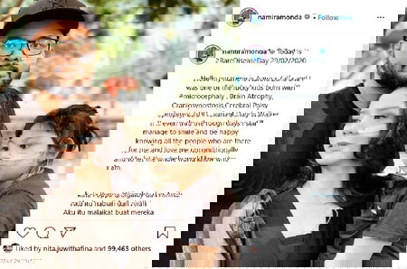 Namira Monda, Ibu Spesial yang Lahirkan Anak Spesial