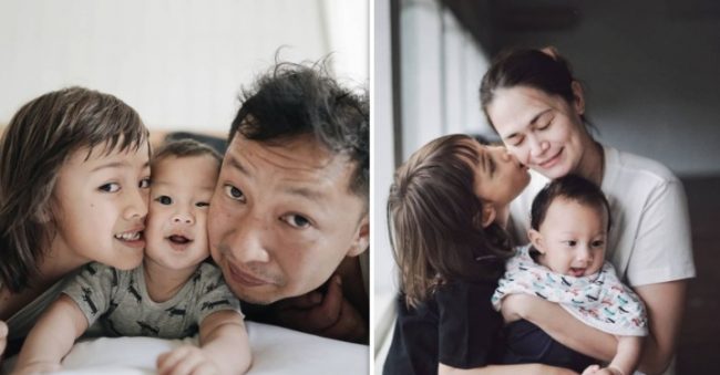 5 Potret Anak Kedua Ringgo Agus Rahman dan Sang Kakak