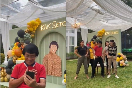 5 Potret Harmonis Kak Seto Bersama Cucu dan Keluarga