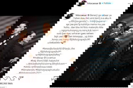 9 Potret Maternity Shoot Felicya Angelista, Menawan!