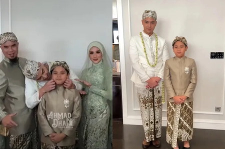 7 Foto Terbaru Muhammad Ali Anak Ahmad Dhani dan Mulan