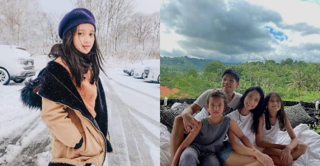 10 Potret Abbey, Anak Artika dan Baim yang Beranjak Remaja