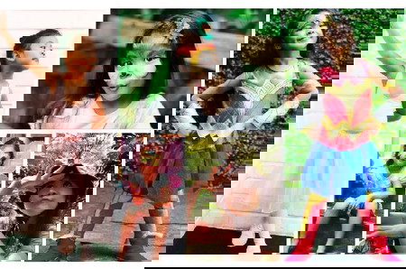 5 Potret Dimas Djay dan Anak Perempuannya, Mirip Banget!