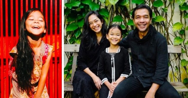 5 Potret Dimas Djay dan Anak Perempuannya, Mirip Banget!